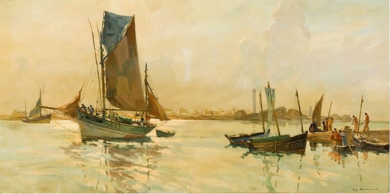 Delécluse, Eugène (1882-1972) | Saint-Guénolé par les champs et par les ...