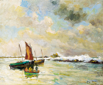 Delécluse, Eugène (1882-1972) | Saint-Guénolé par les champs et par les ...